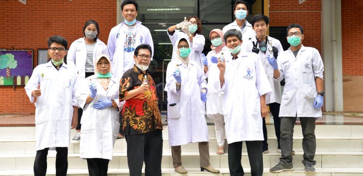 Department of Chemistry FMIPA UI Produces and Distributes Hand ...