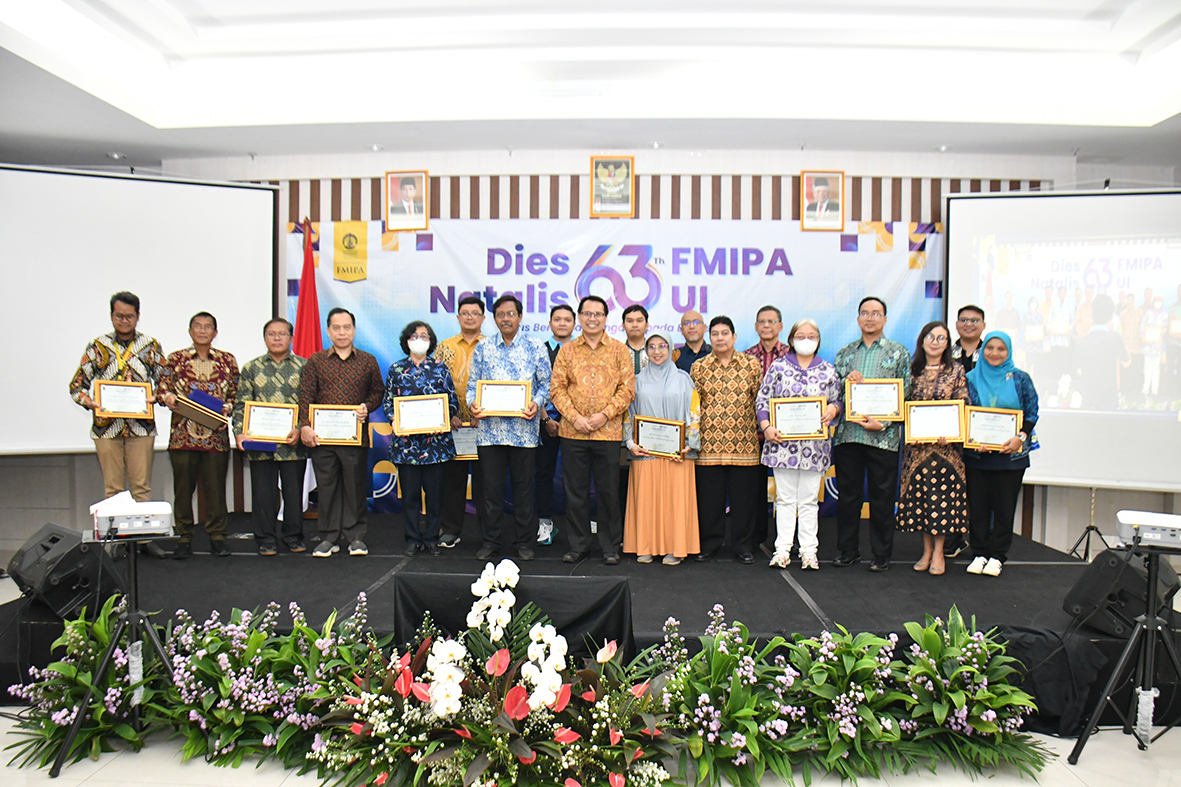 Celebrating its 63rd Anniversary, the Faculty of Mathematics and Natural Sciences (FMIPA) at the ...